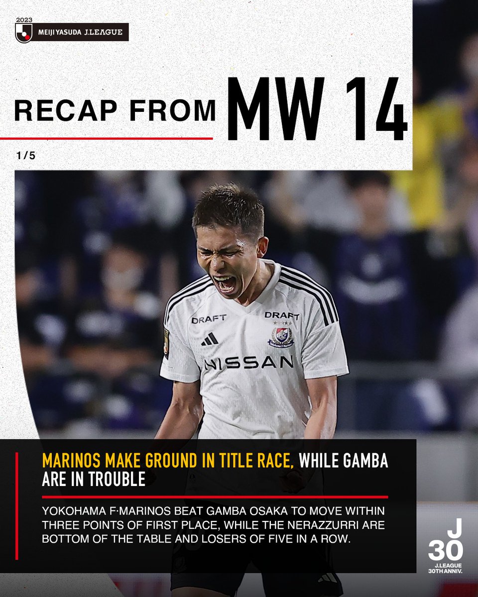 J.LEAGUE Official (English) on Twitter: "The title race is heating up! 🔥 #J30 #JLEAGUE # ...