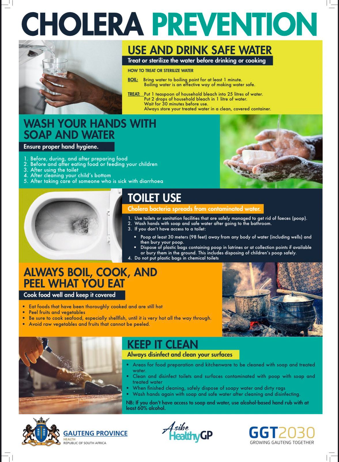 Cholera Posters