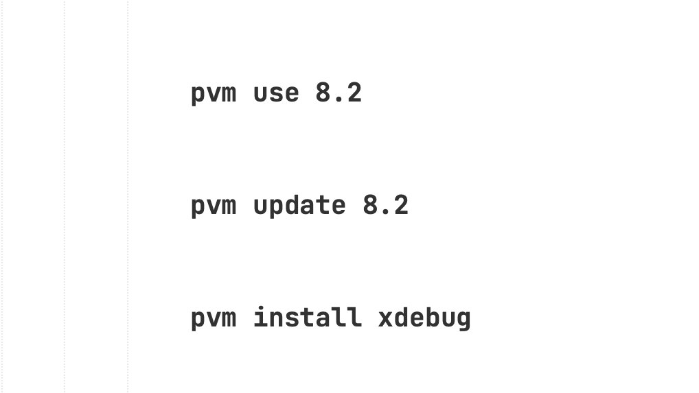 Nuno Maduro on Twitter: "Is there, like, an nvm-like thingy for PHP available? You know ...