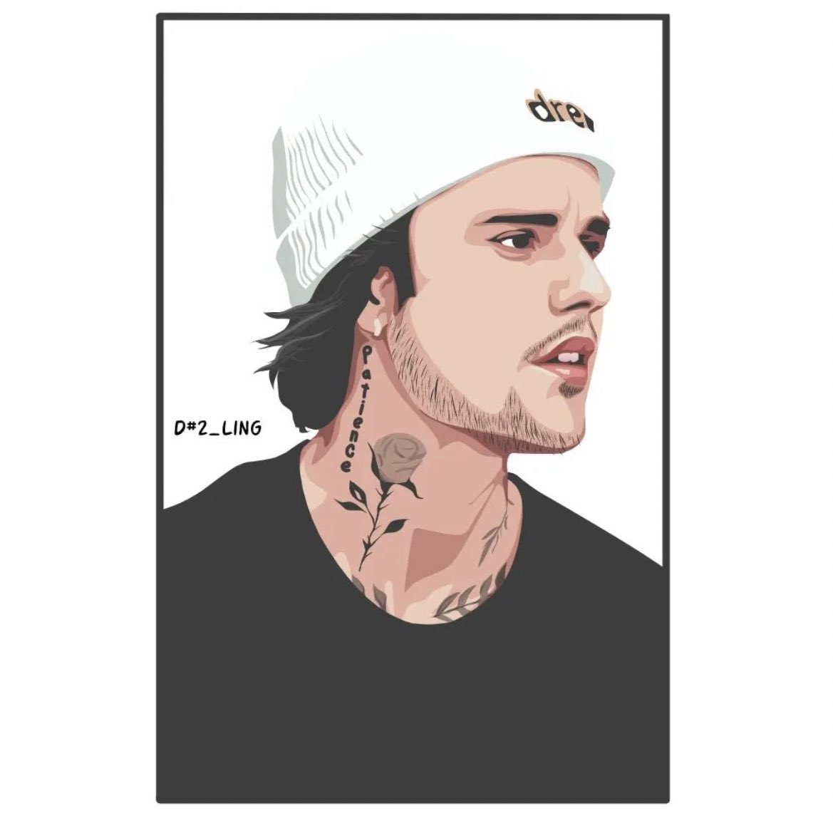 Justin Bieber Cartoon Drawing