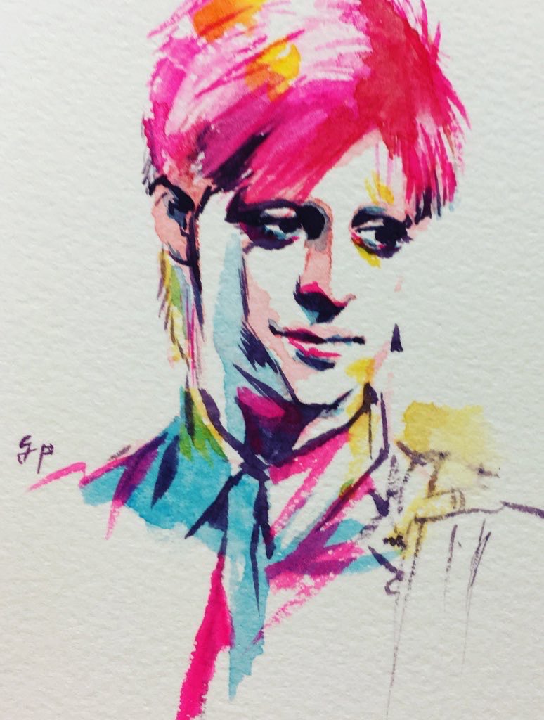 「かつて開いたファン企画ムーンライダーズ ・トリビュート展のフライヤー。」ganpukuの漫画