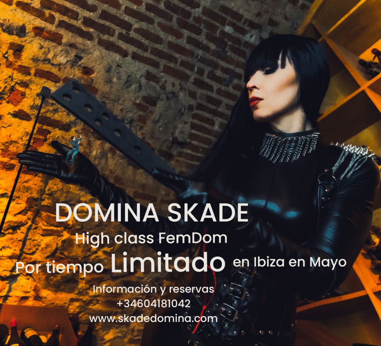 Dómina Skade on Twitter: "Si quieres vivir la verdadera FemDom estaré en Ibiza por tiempo ...