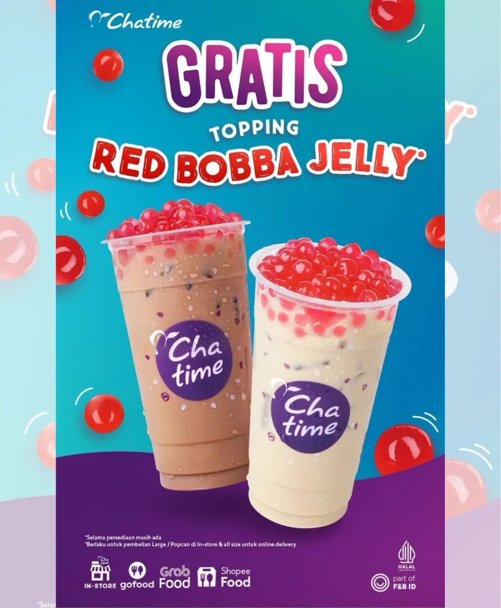 reviewhaul on Twitter: "2. Chatime Cek Promonya👇🏻 http://shope.ee/AyCcpWqRu"