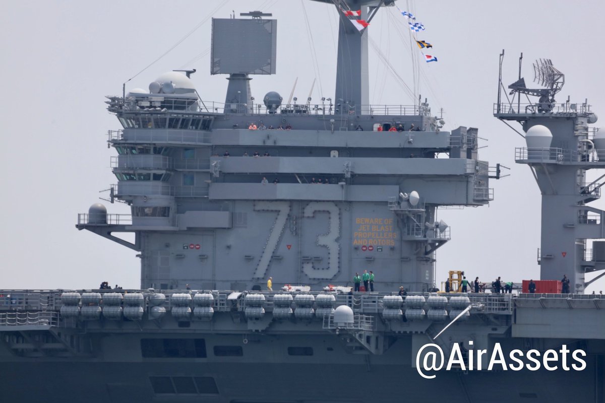 WarshipCam on Twitter: "BREAKING: USS George Washington (CVN 73) Nimitz-class aircraft carrier ...