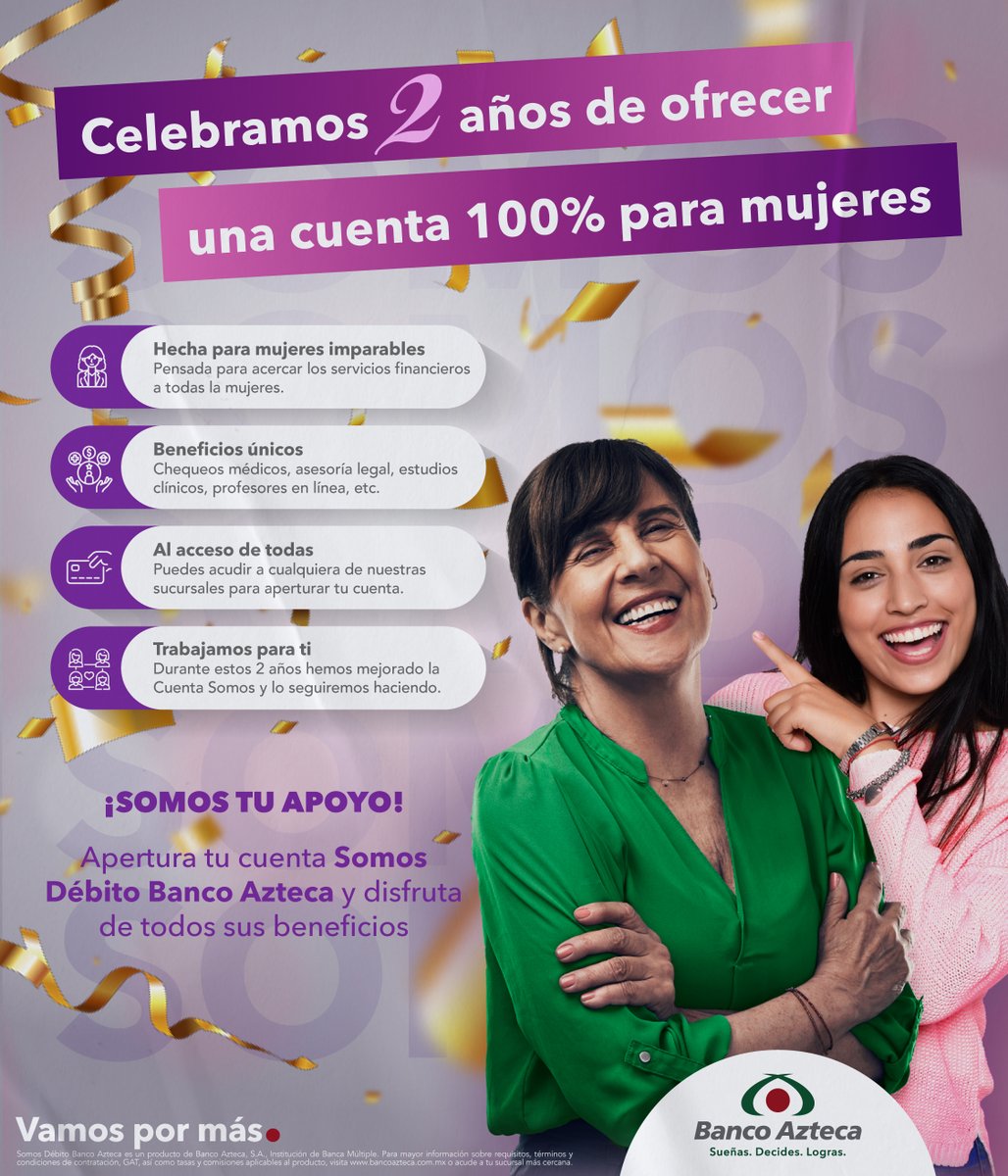 Fuerza Informativa Azteca on Twitter: "La cuenta Somos Débito Banco Azteca está de manteles ...