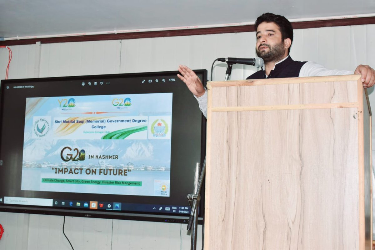 ABVP on Twitter: "Discussion on #G20 organised at Government College Hyderpora and Arya Samaj ...