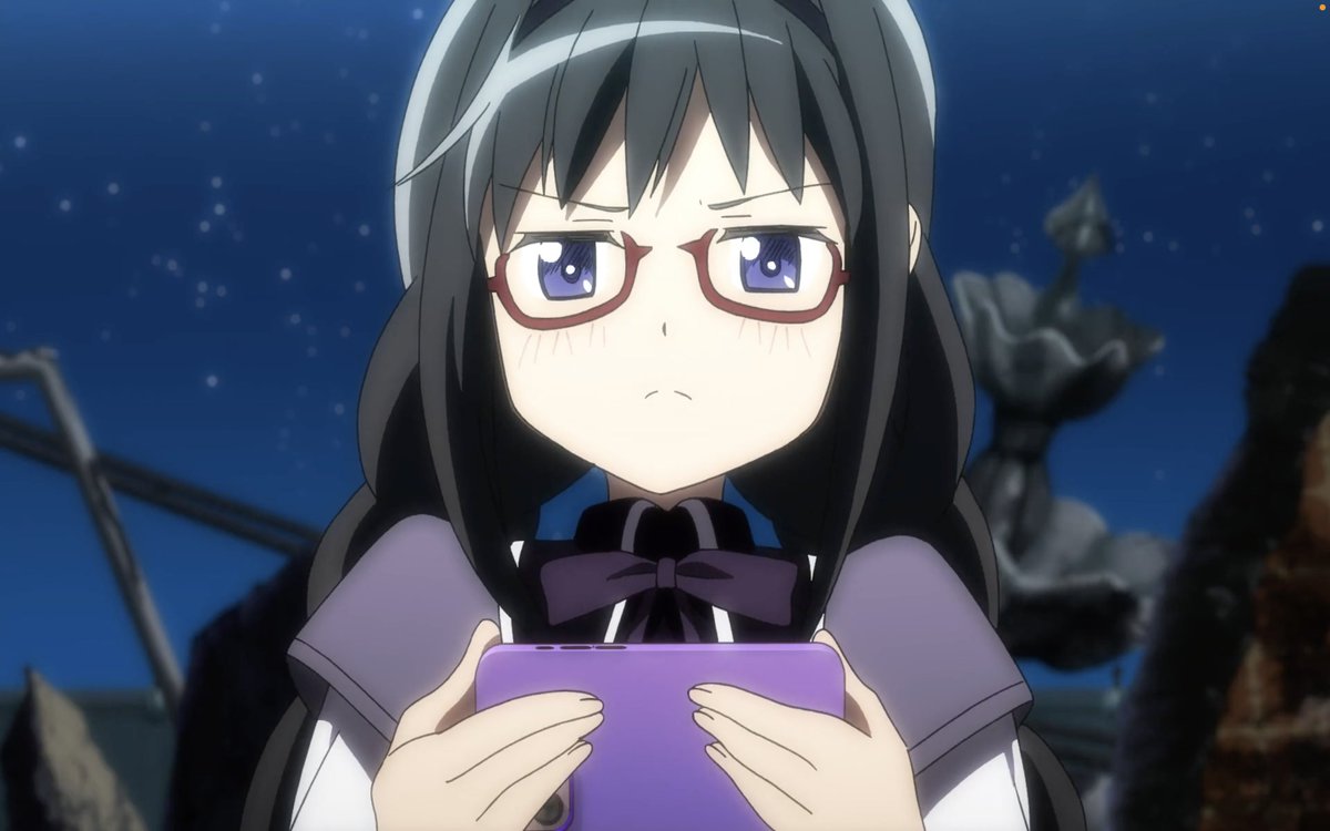 Madoka Magica Homura Glasses