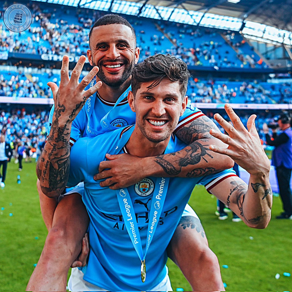 mcfc lads on Twitter: "John Stones & Kyle Walker signed for Manchester City in 2016 and 2017 ...