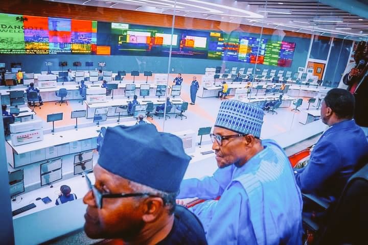 Oil Refinery Control Room
