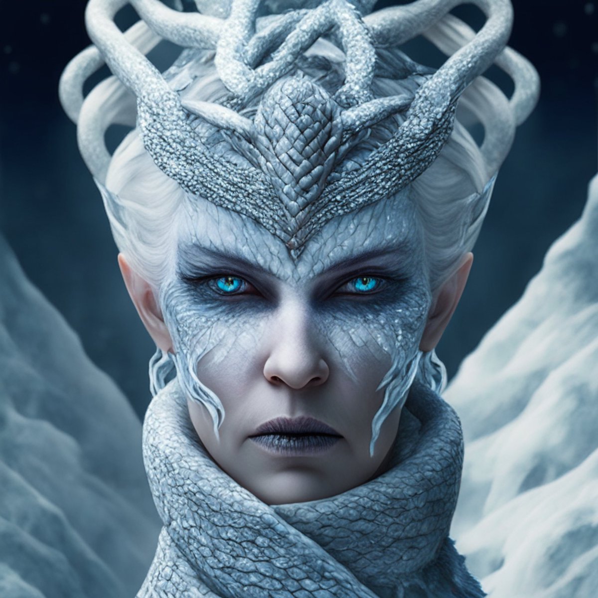 generaitiv on Twitter: "RT @larpifox: The Ice Witch's Snake Braids Beautiful den of snakes knot ...