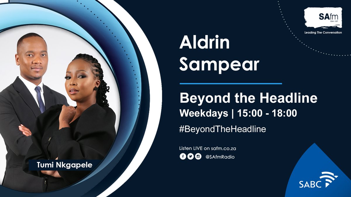 Aldrin Sampear On Twitter RT SAfmRadio Welcome To Monday Edition Of SAfmBTH With aldrin-sampear-on-twitter-rt-safmradio-welcome-to-monday-edition-of-safmbth-with