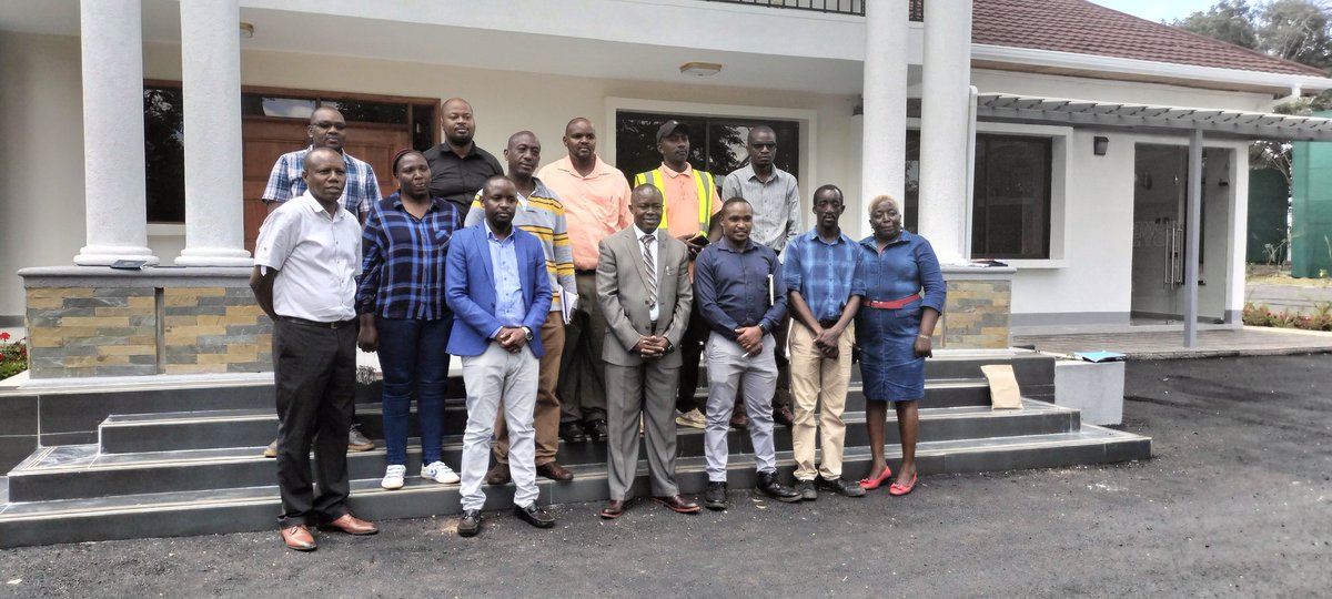 Public Works Kenya on Twitter: "A team from Public Works has handed over the completed ...