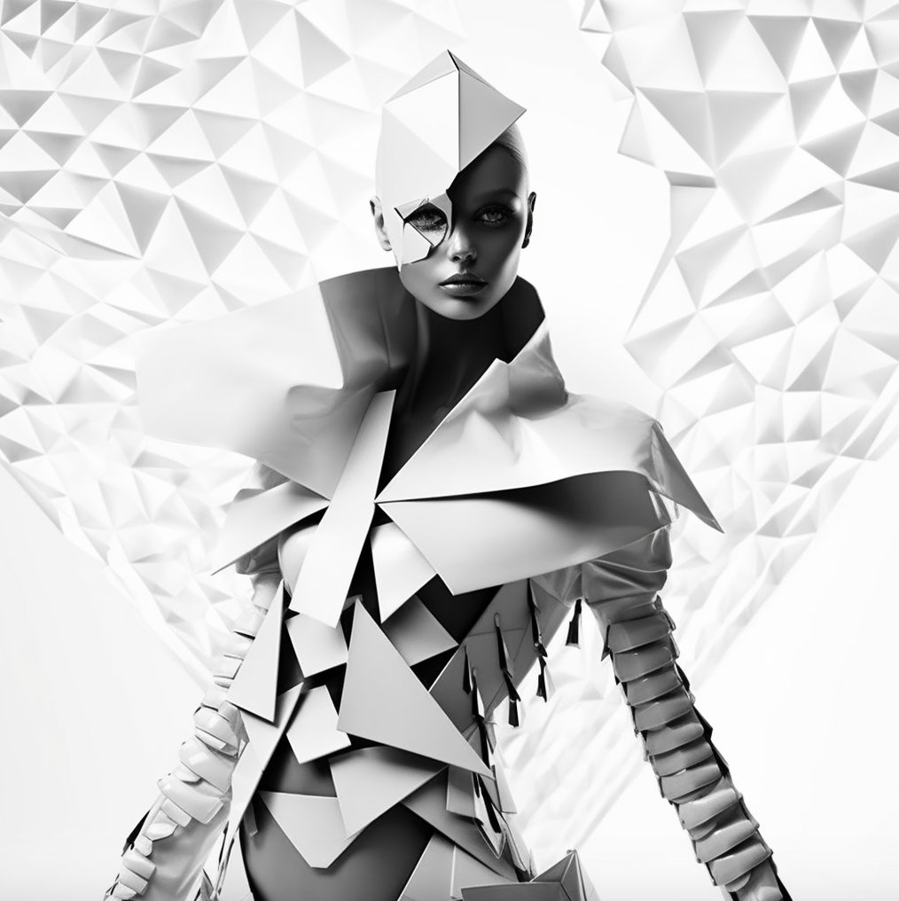 Geometric Fashion Editorial