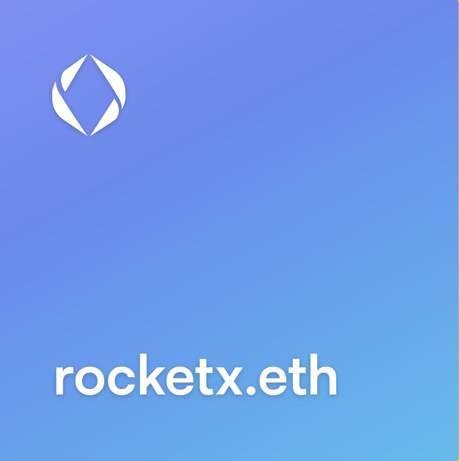 RocketXLabs.Eth on Twitter: "Proudly announce in the month of May. We have sold 30.07 eth ens ...