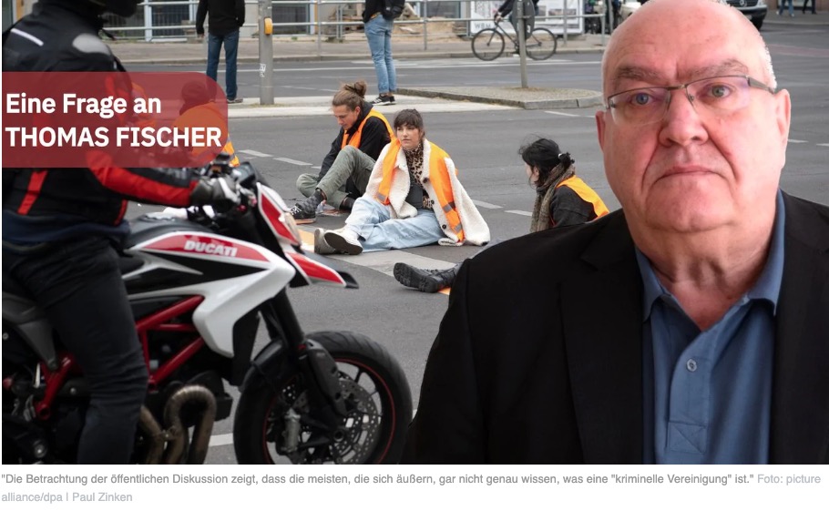 Legal Tribune Online on Twitter: "Machen sich Aktivisten der #LetztenGeneration strafbar, weil ...