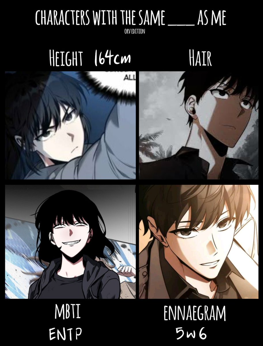 Rei🐥 on Twitter: "Height: Yoo Sangah (166cm) Hair: Jung Heewon MBTI: Lee Gilyoung / Han Donghoon ...