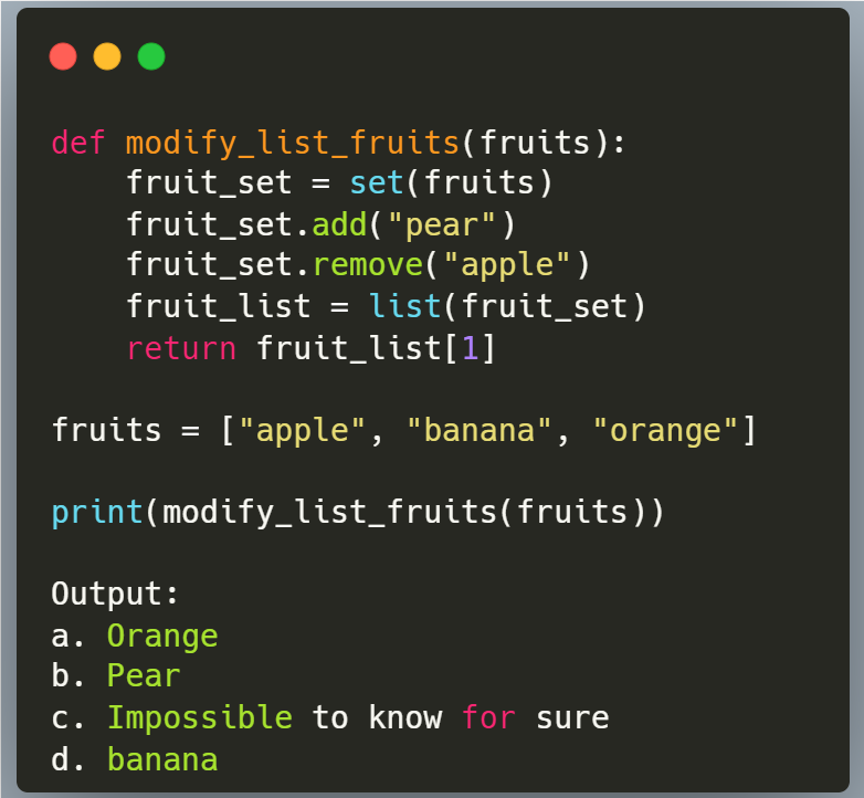 Benjamin Bennett Alexander on Twitter: "Python Question; Let's kick-off Monday with a simple ...