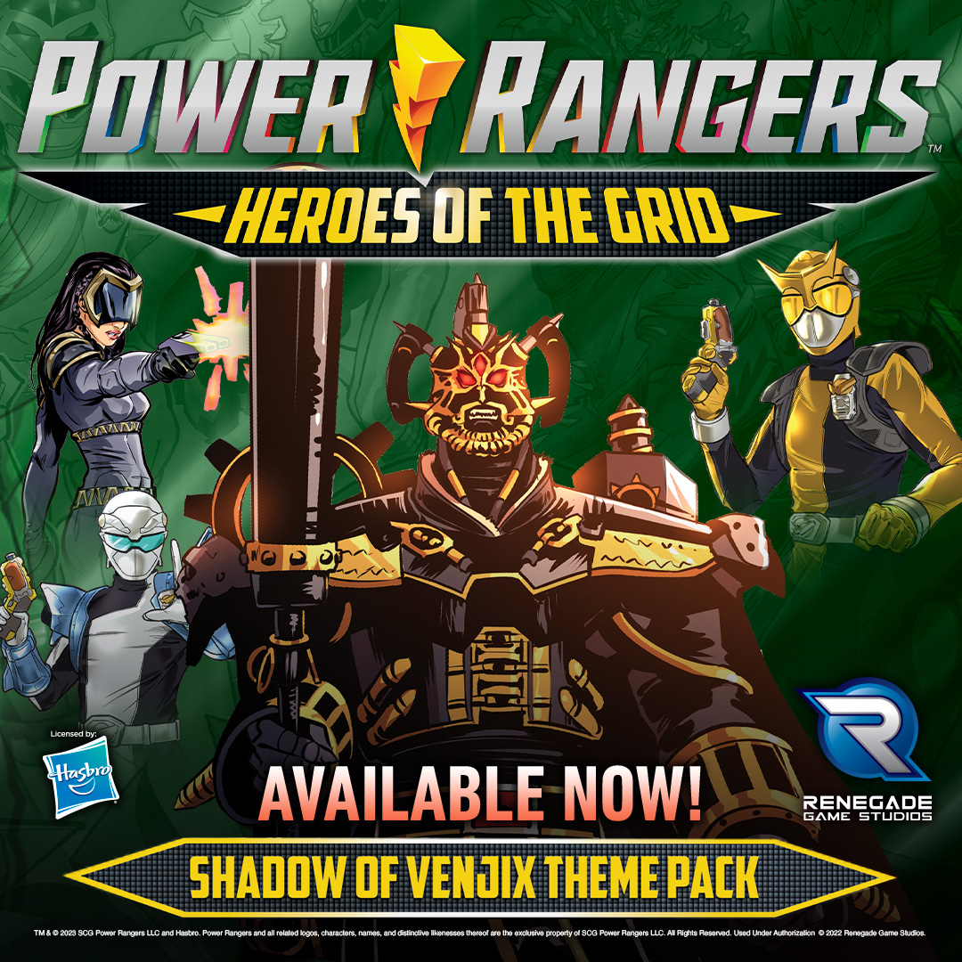 アレサウル on Twitter: "RT @PlayRenegade: Double Release! The Heroes of the Grid Shadow of Venjix ...