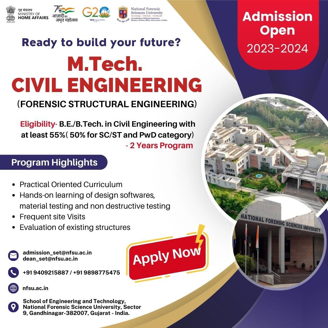 NFSU on Twitter: "Are you Ready to Master the Art of Building Robust Structures? Join the http ...