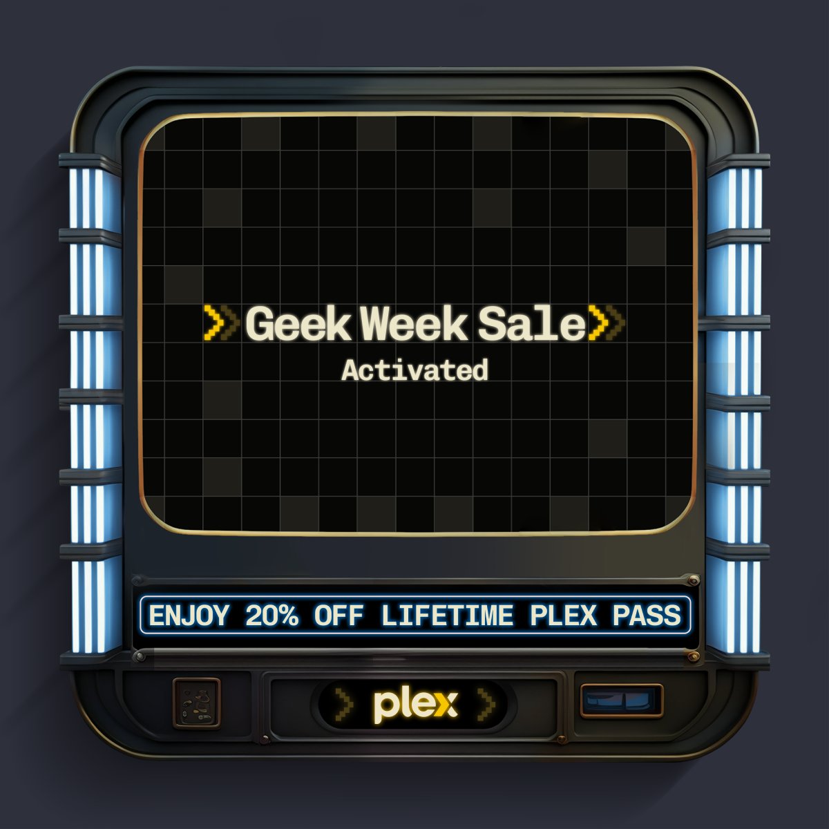 Plex on Twitter: "🤓 👋 Hey there, media-loving geeks: the Geek Week Sale has begun! Celebrate ...