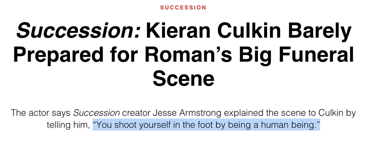 Still A Roman Roy Apologist On Twitter You Shoot Yourself In The Foot By Being A Human Being