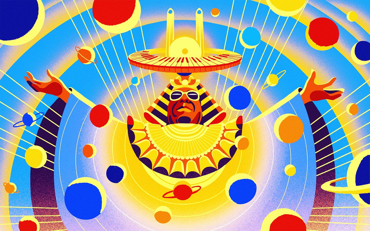 Tony Adamo on Twitter: "ArtWrks On Sun Ra/Tony Adamo He was born Herman ...