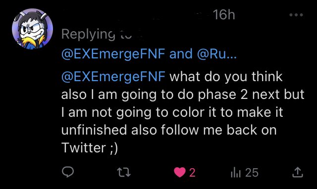 FNF: EXEmerge Official Account on Twitter: "While we do appreciate having fans of the mod, this ...