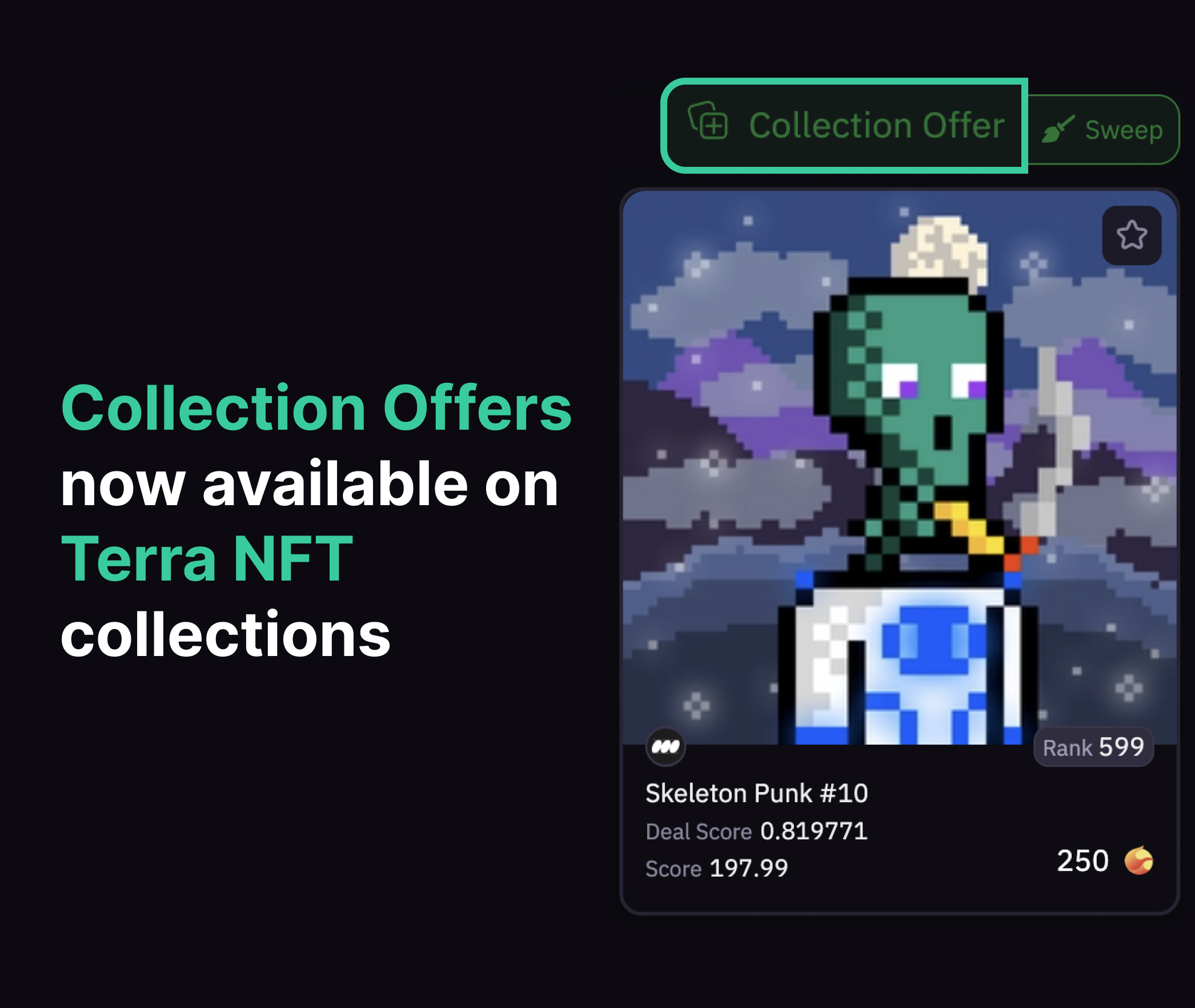 TFM 📊 on Twitter: "TFM NFT Aggregator has just released Collection Offers for all @terra_money ...