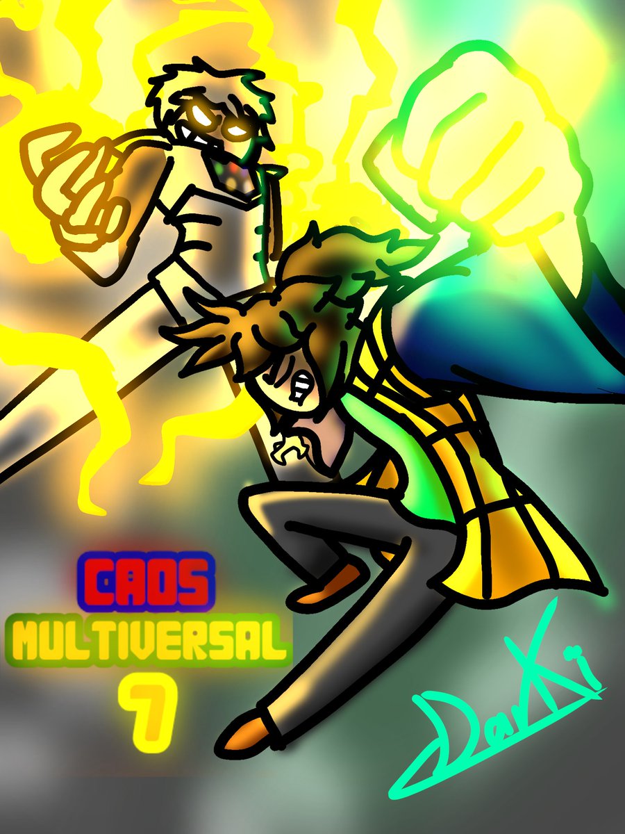 Dark Fire on Twitter: "Caos Multiversal 7 Ya en wattpad"