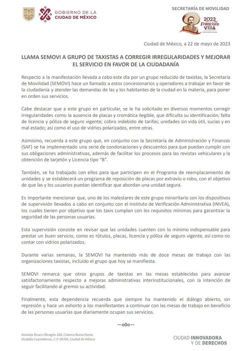 Secretaría de Movilidad CDMX on Twitter: Secretaría de Movilidad CDMX on Twitter:
