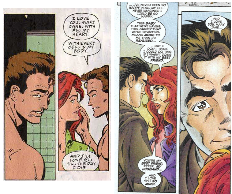 Web Of Tiger on Twitter: "Peter and MJ are peak romance in Spider-Man comics, you literaly can't ...