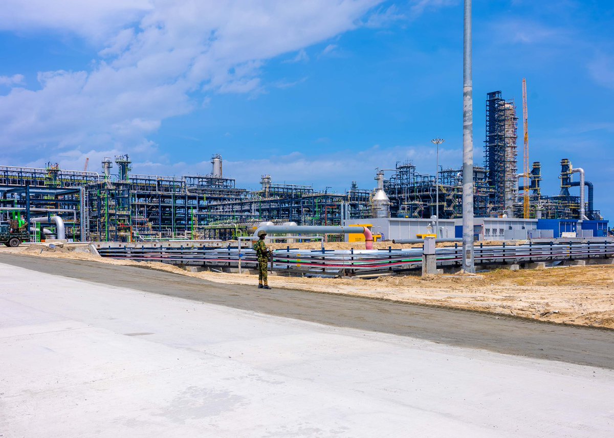 Today, at the commissioning of the Dangote Refinery, it was an euphoric ...