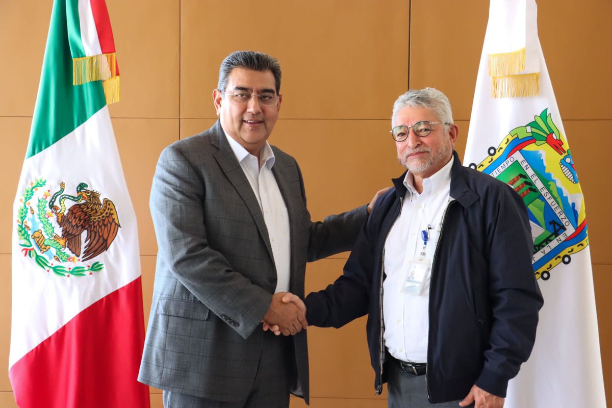 Sergio Salomón On Twitter Hoy Recibimos Al Titular De Cre Mexico