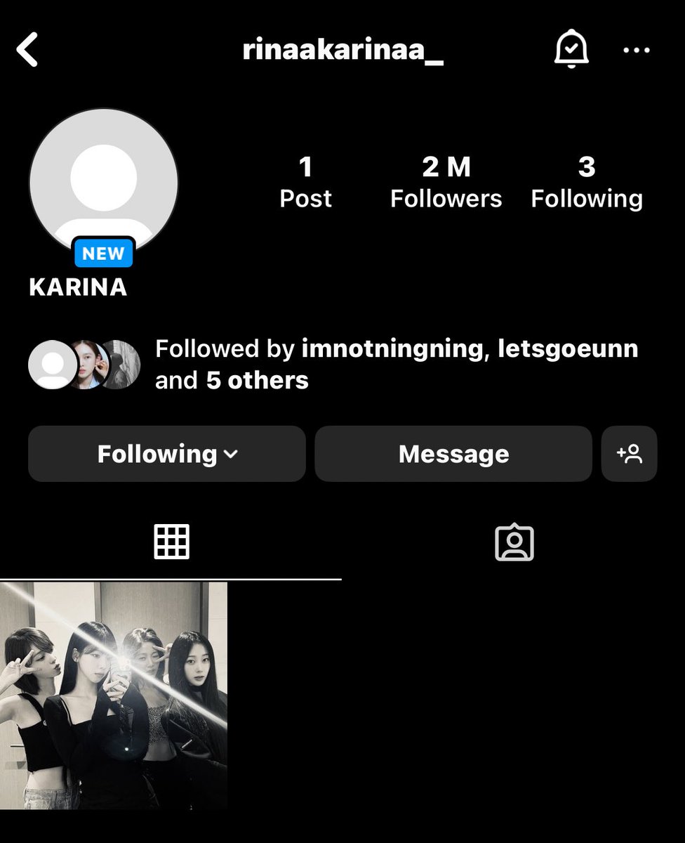karina pics on Twitter: "#KARINA changed her instagram username! 🔗 https://instagram.com ...