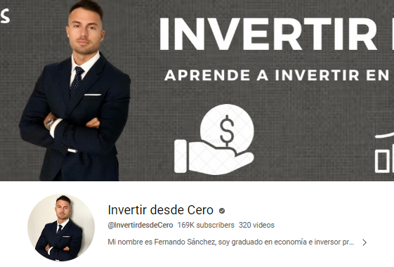 Invertir es vivir on Twitter: "4️⃣ Invertir desde cero @InvertirDesde0 https://youtube.com/c ...