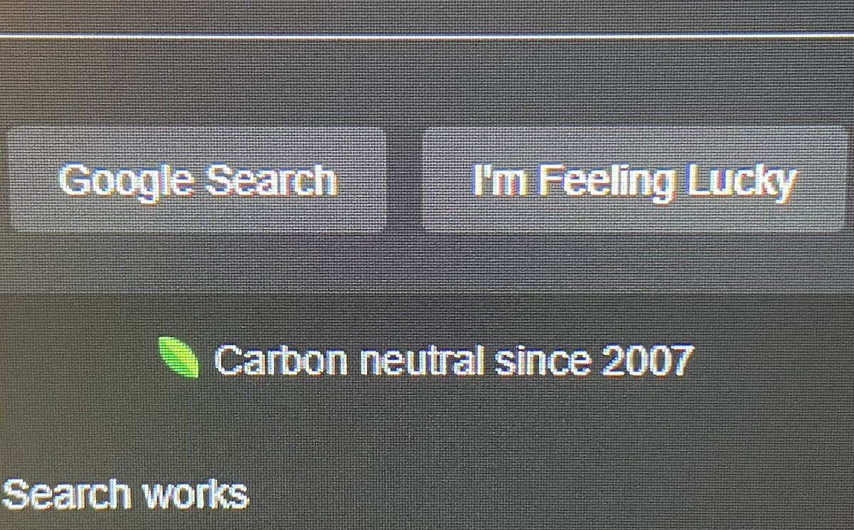 🛸 ˚ ⋆ Space ⋆ ˚ 🛸 💂 on Twitter: "Do you believe that Google has been carbon neutral since 2007? 🤔"