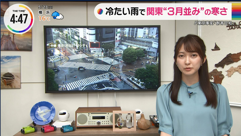 tvmaniaZERO on Twitter: "2023/05/23 #thetime_tbs #佐々木舞音 アナ"