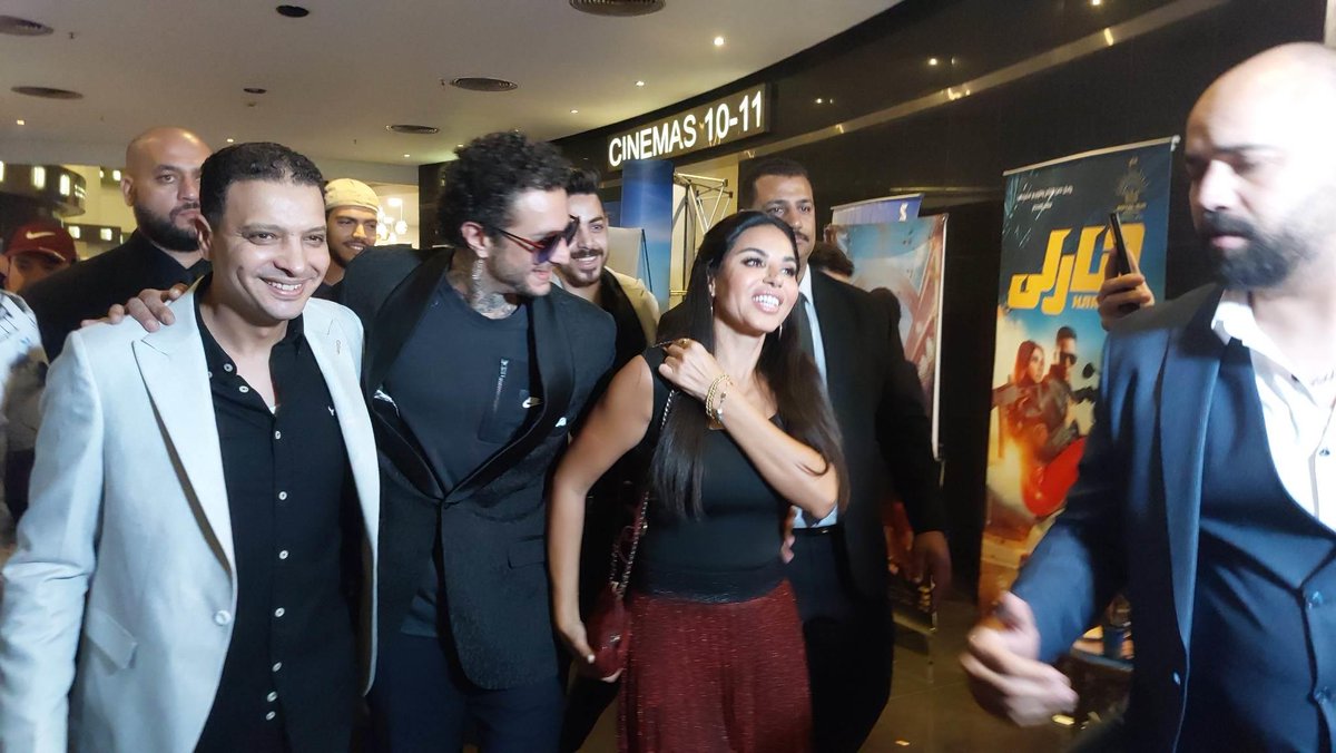 بوابة أخبار اليوم on Twitter: "«مرتديا حلق».. #أحمد_الفيشاوي يصل العرض الخاص لفيلمه #رهبة بصحبة ...