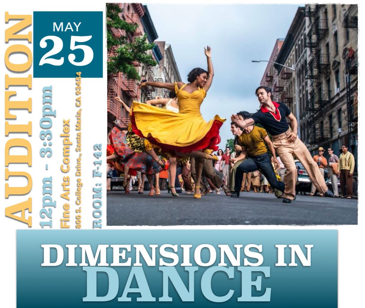 AllanHancockCollege on Twitter: "Hancock is hosting auditions for its 2023 Dimensions in Dance ...