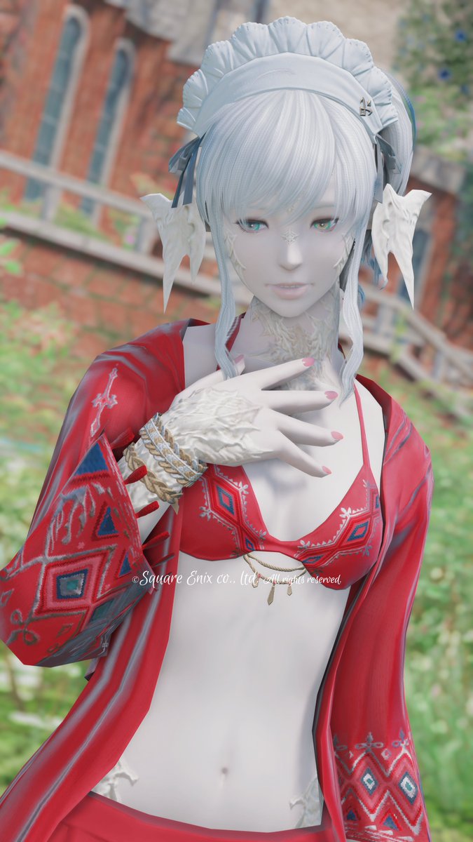 ·̩͙꒰ঌ𝔾𝕣𝕖𝕟🌸𝔽𝔽𝟙𝟜໒꒱·̩͙ on Twitter: "#おはウラ です🎶 本日はパッチ6.4のメンテ！（11~19時） 今回のSSはセクシーメイドさんです(*ﾉωﾉ) 皆様良い一日 ...