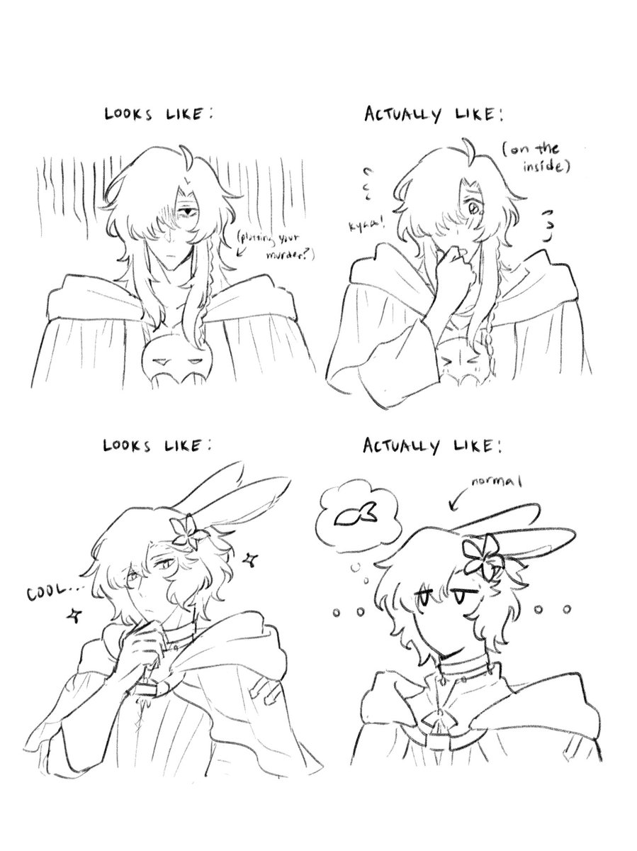 「wol vs azem #ffxivart」meow 🐾 messmer plush in stock!の漫画