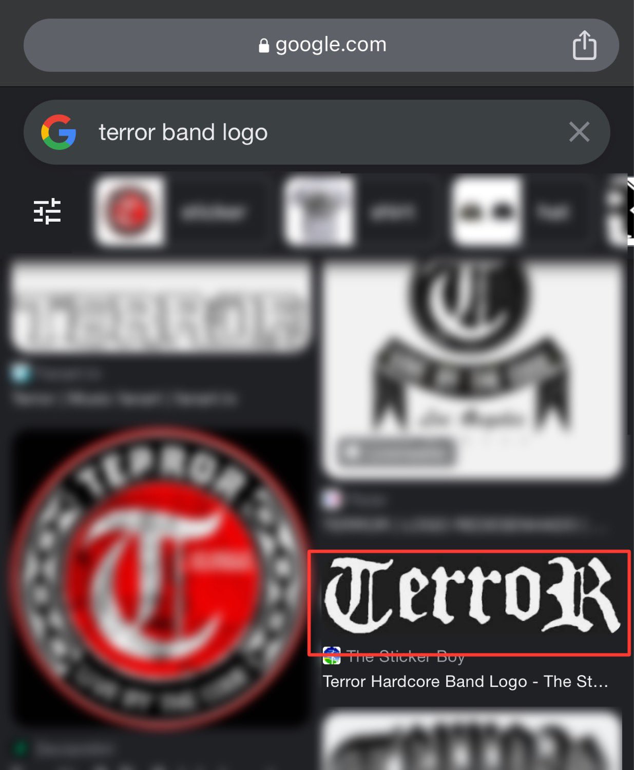 Terror Logo