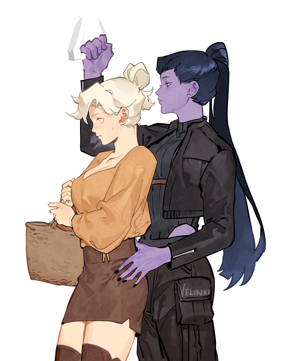 Xiao on Twitter: "Mercymaker drawing I never finished 💔 https://t.co/dwxfY6EoKs" / Twitter