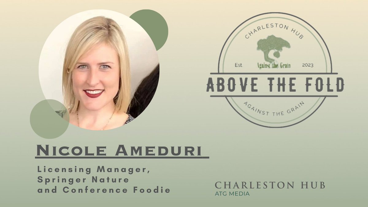 Springer Nature on Twitter: "RT @chsconf: ATG Food + Beverage Roundup from Charleston ...