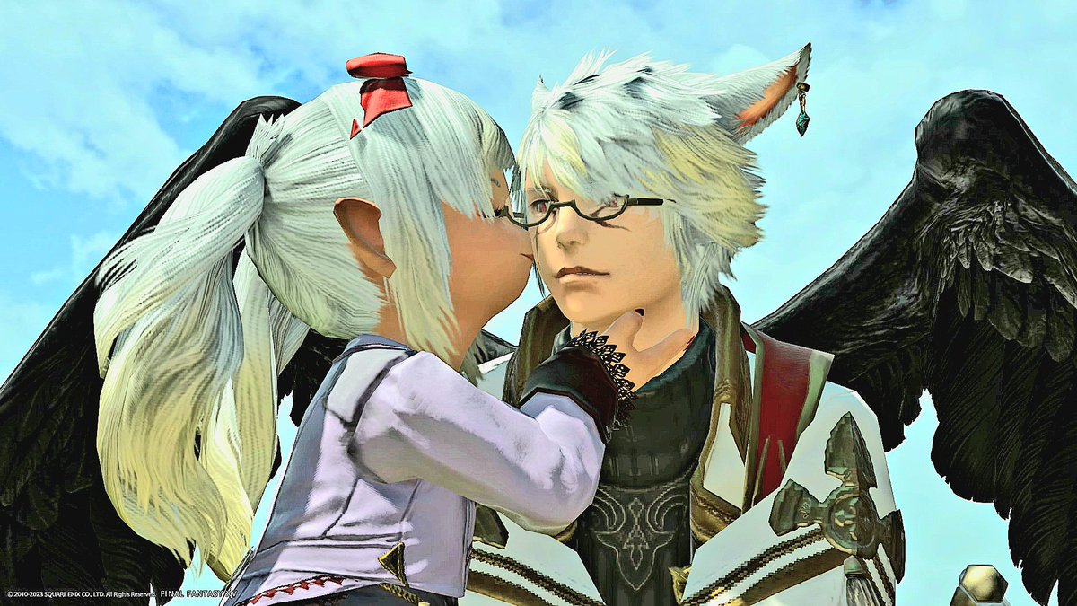 ゆき🐰中🜸用心棒 on Twitter: "#メンテだしイチャイチャssを流してもさっと流れていくはずなのでせっかくだから貼っておく #FF14 #キスの日 #なぎはうす #ララフェル ...