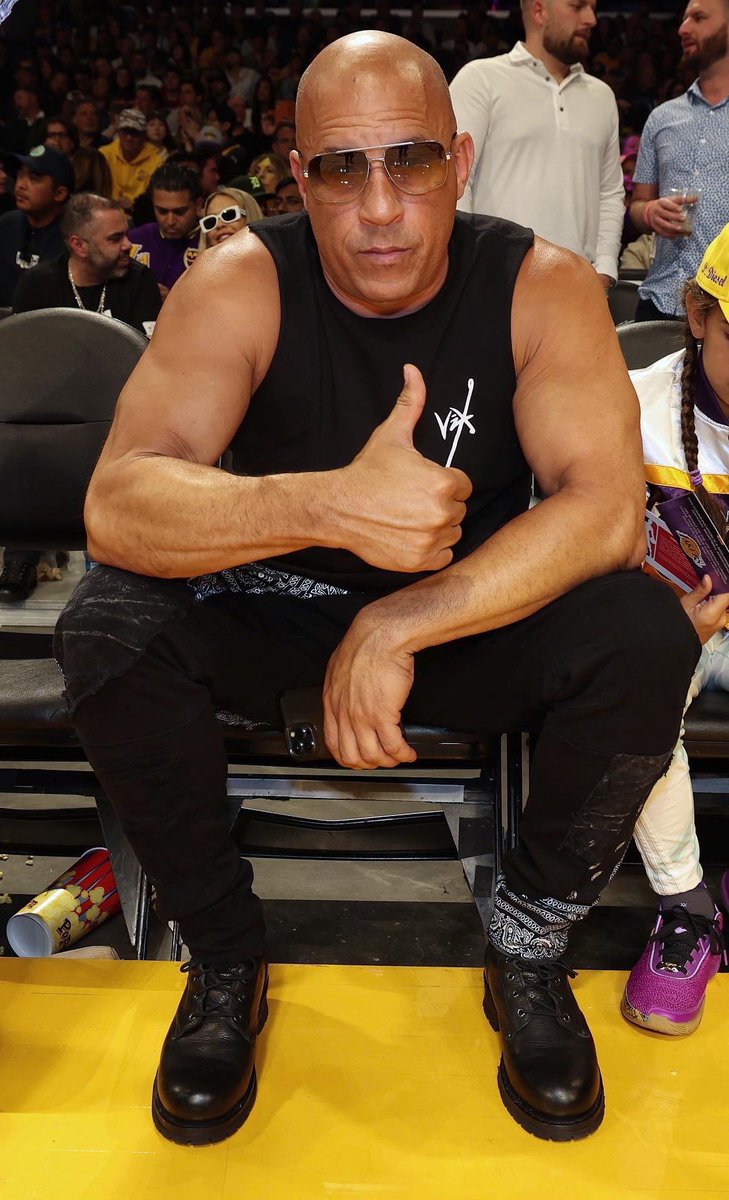 Sexto Hombre On Twitter Vin Diesel No Se Quiso Perder El Partidazo