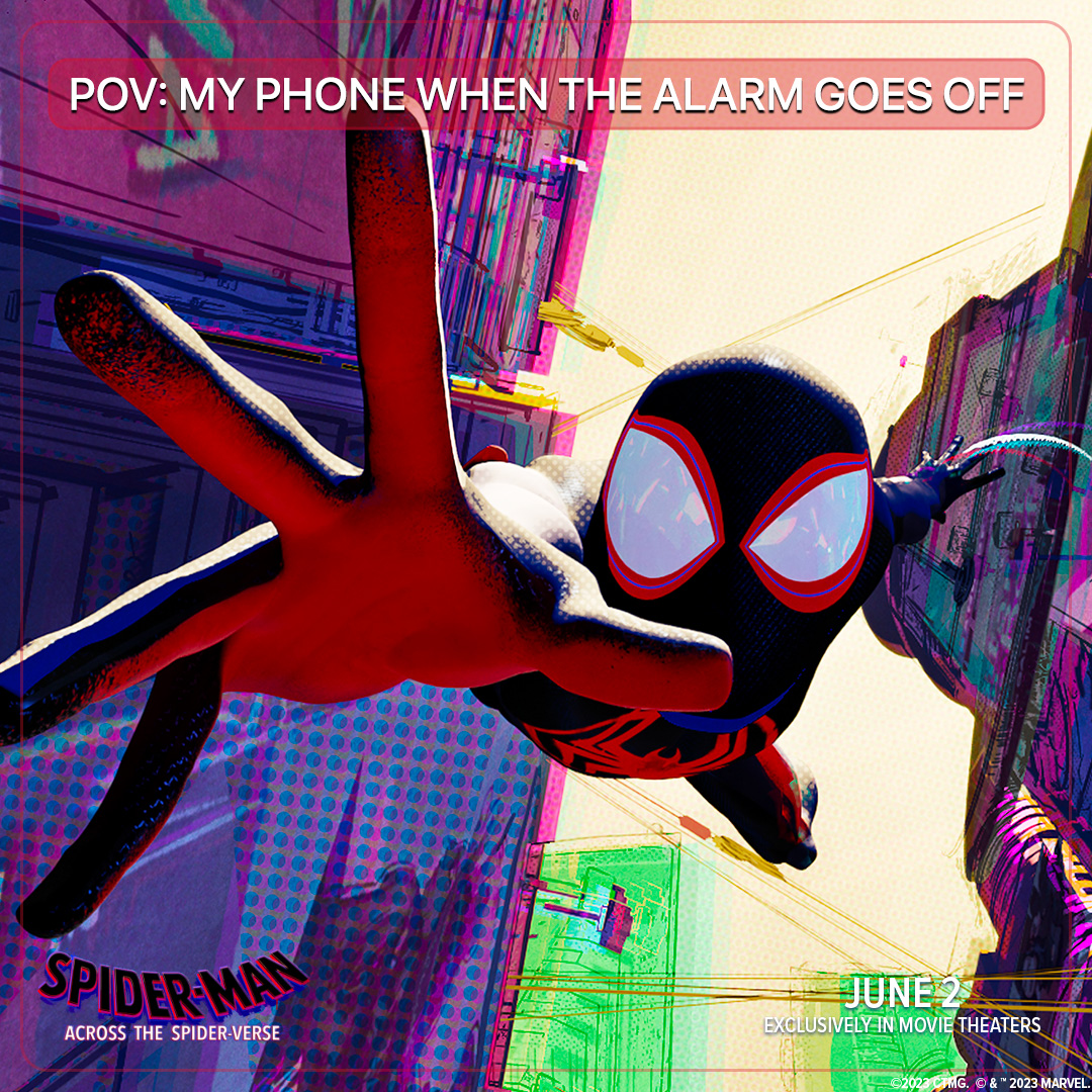 Spider-Man: Across The Spider-Verse on Twitter: "You gotta move quick. ⏰ Spider-Man: Across the ...