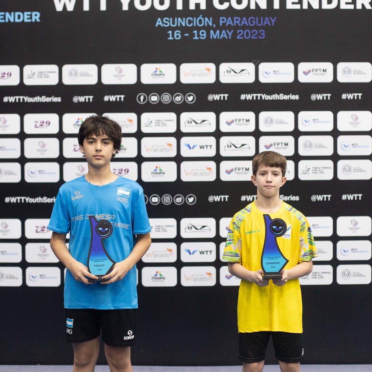 World Table Tennis on Twitter: "Congrats to the champions of WTT Youth Contender Asunción 2023 🌟 ...