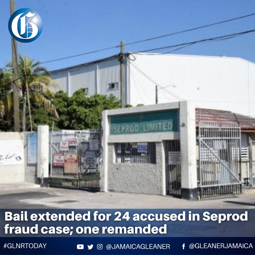 Jamaica Gleaner On Twitter Twenty Four Of The 25 Men Charged In