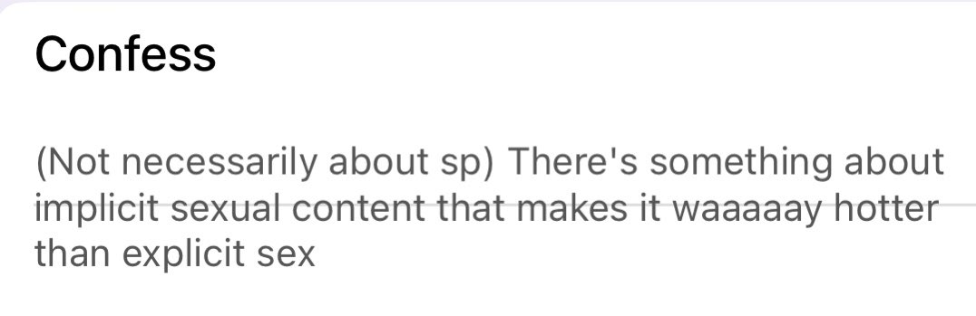 SPTWT CONFESSIONS on Twitter: "NSFW Confession 4387 #sptwt"